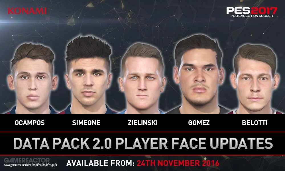 PES 2017 Data Pack 2.0 now available for download - Pro Evolution ...