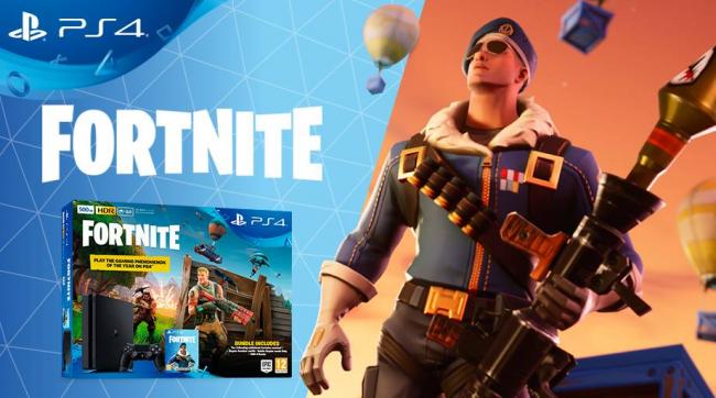 Fortnite PS4 bundle coming with an exclusive skin