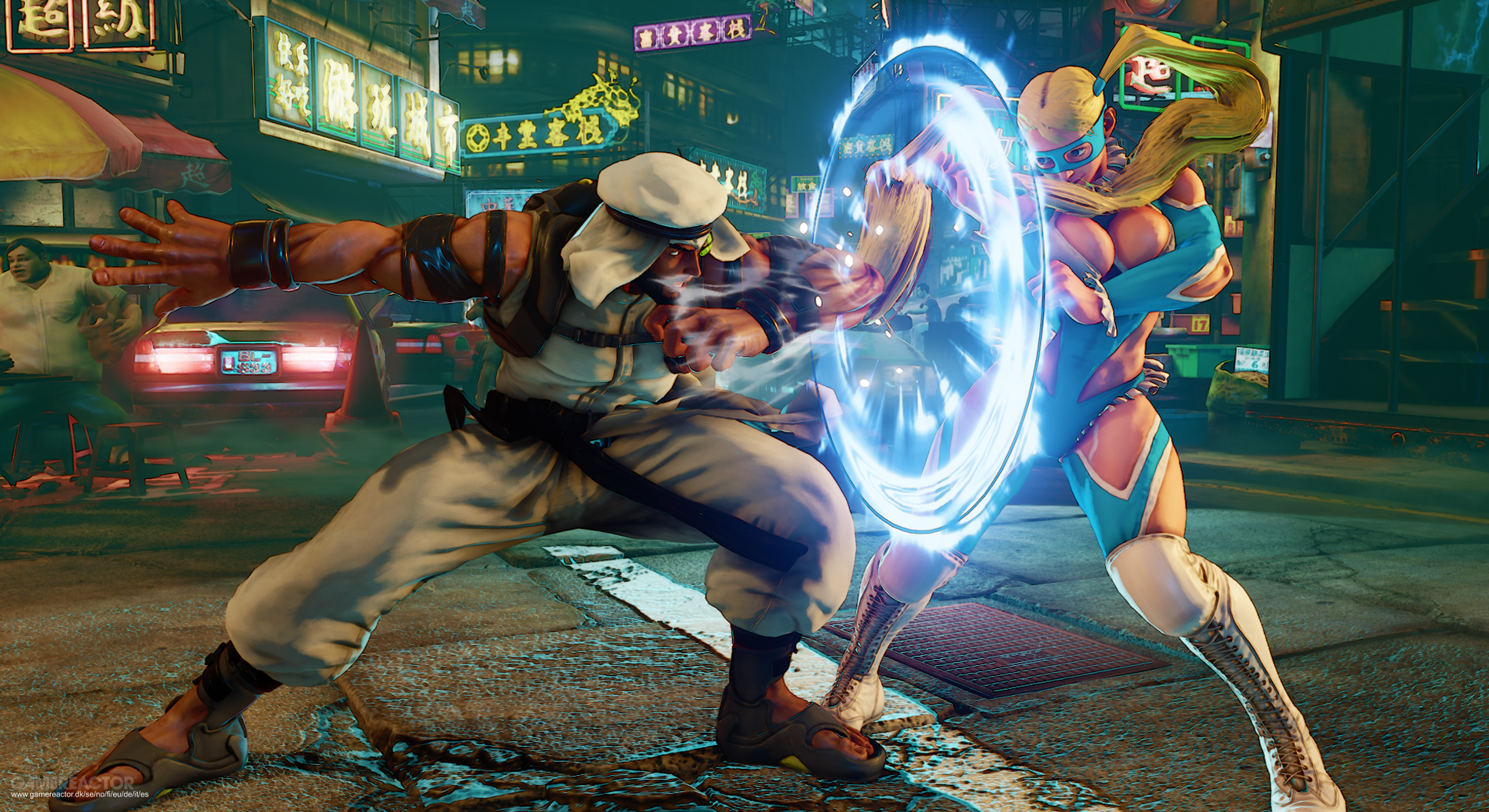 Rashid is the second new character in Street Fighter V