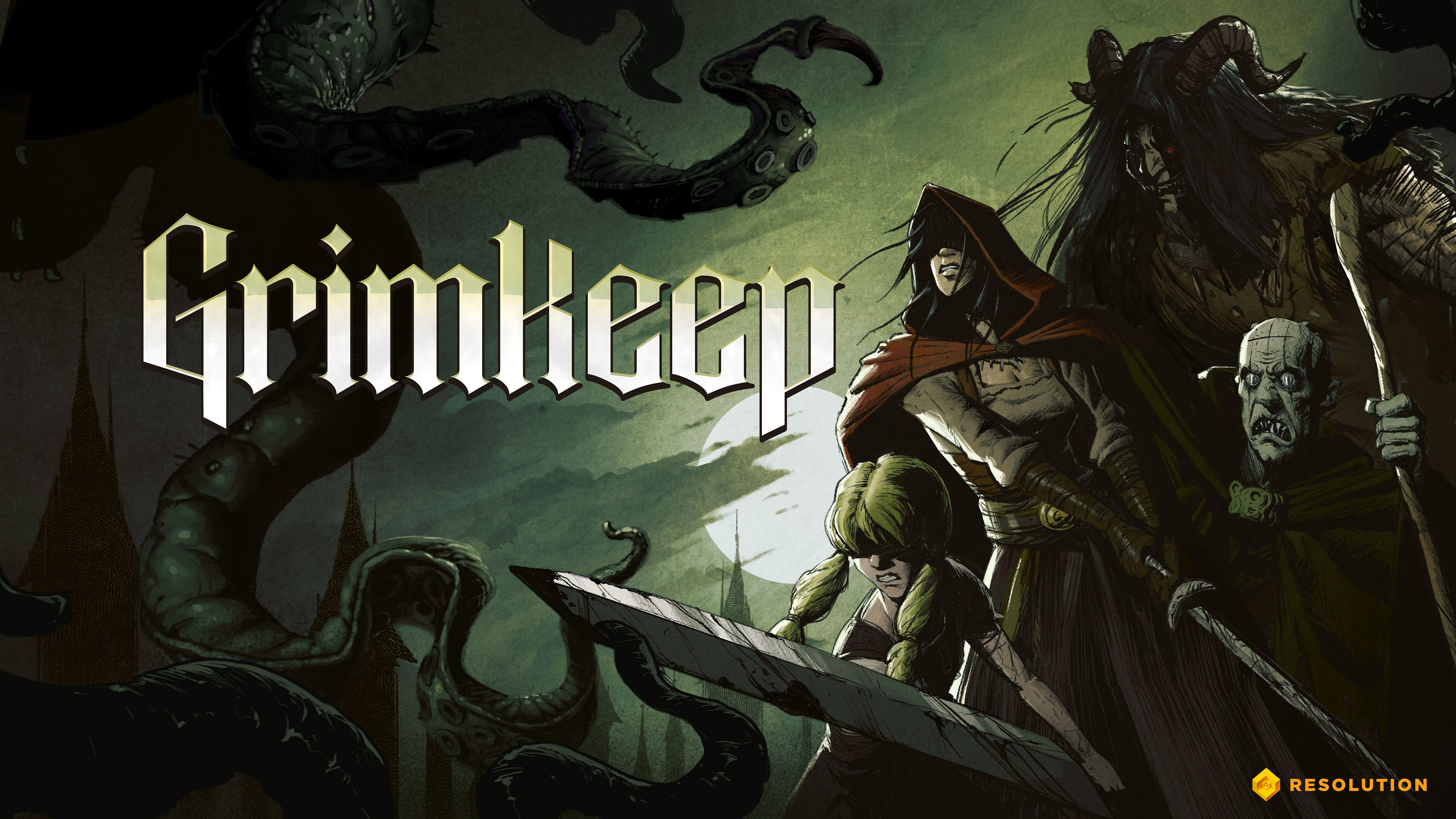 Demeo developer unveils grimdark roguelite dice-builder GrimKeep