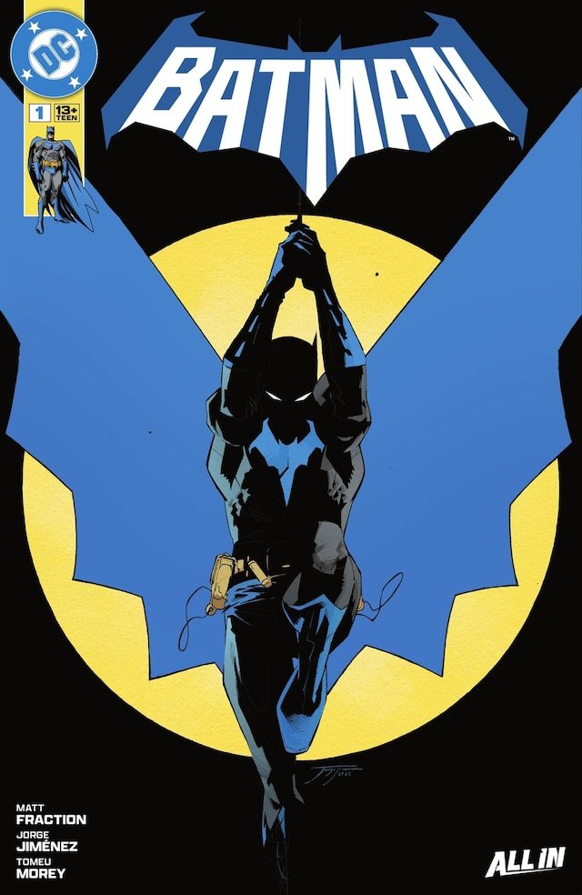 Jorge Jimenez on making Batman blue again: "I think it's good in this ...