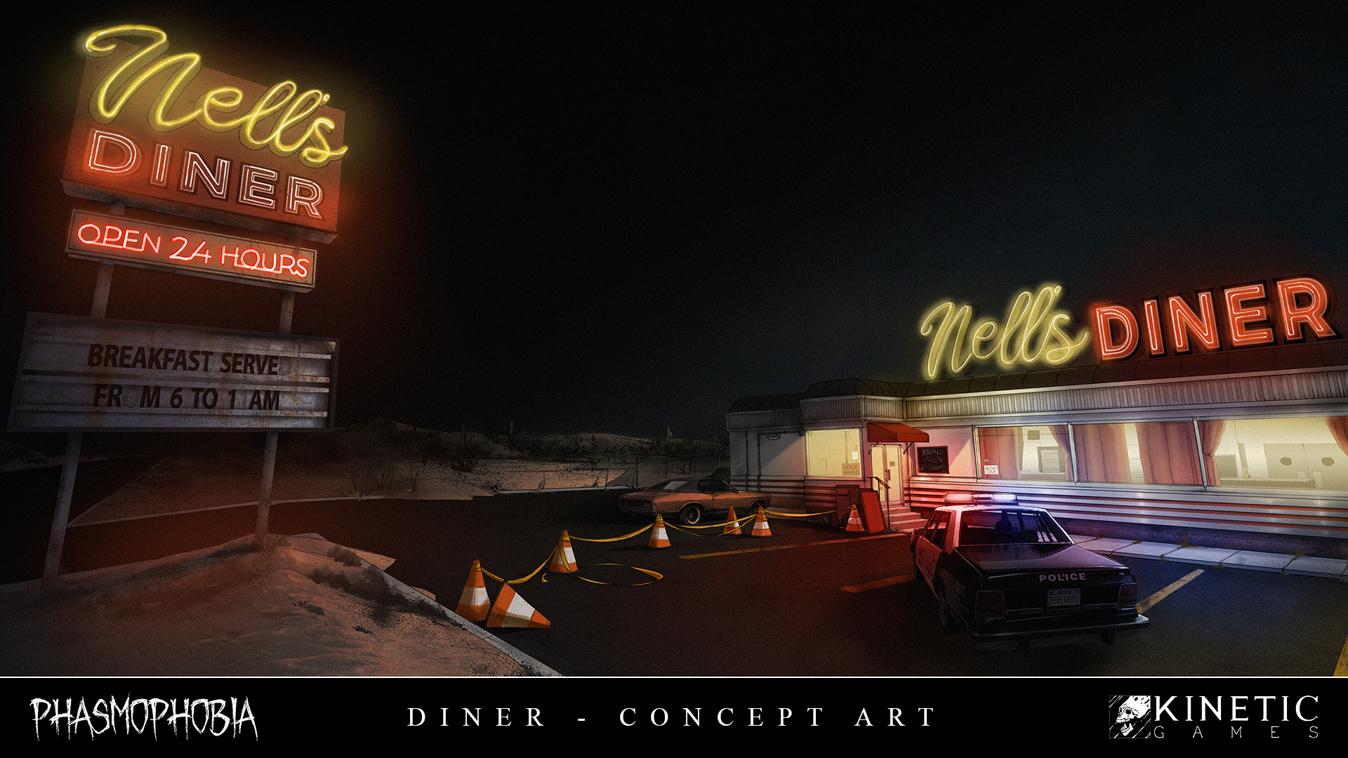 Phasmophobia will be expanded with a new diner map later this year