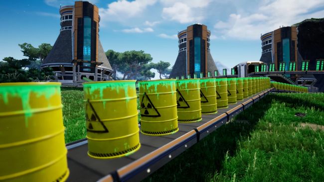 Satisfactory's new major update brings trains and nuclear power