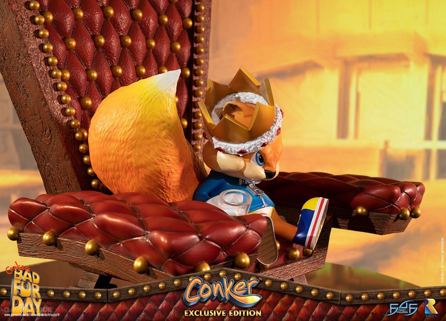 Equally stunning and pricey Conker statue up for pre-order - Conker ...