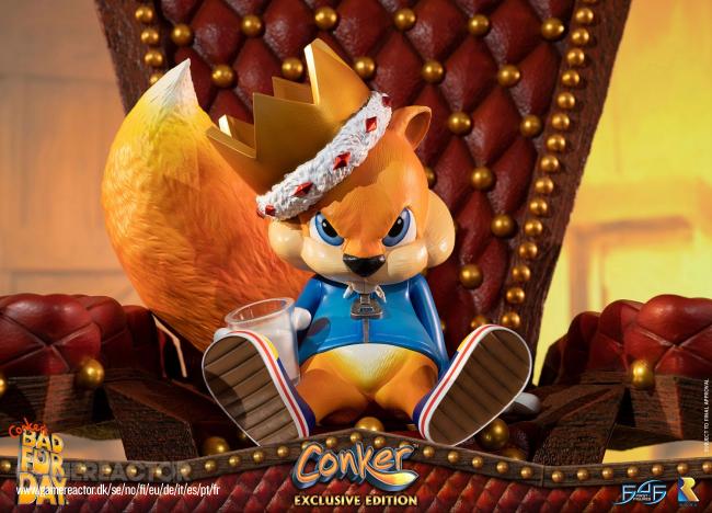 Equally stunning and pricey Conker statue up for pre-order - Conker ...