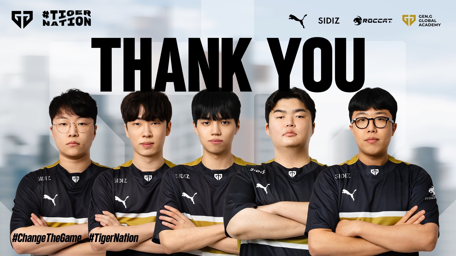 Gen.G Esports has released its PUBG: Battlegrounds roster