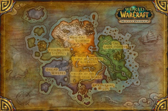 Pandaria mapped up - World of Warcraft: Mists of Pandaria - Gamereactor