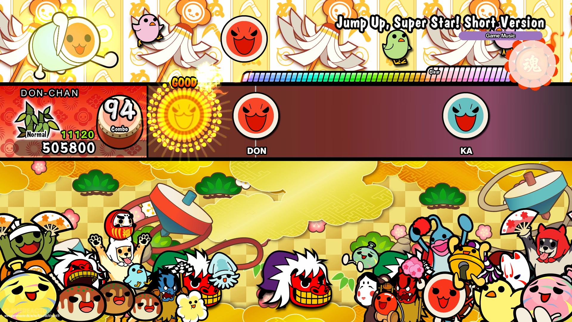 Taiko no Tatsujin: Drum 'n' Fun Review - Gamereactor