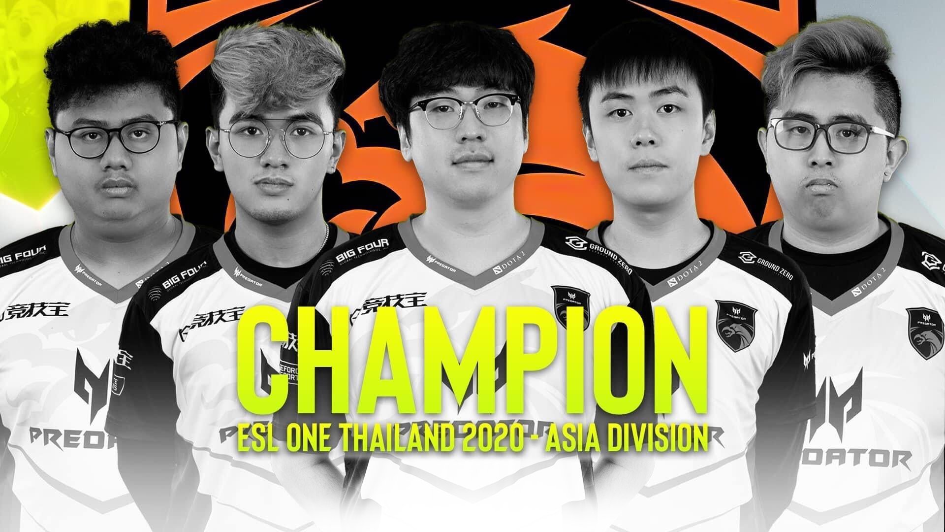 TNC Predator wins ESL One Thailand - Dota 2 - Gamereactor