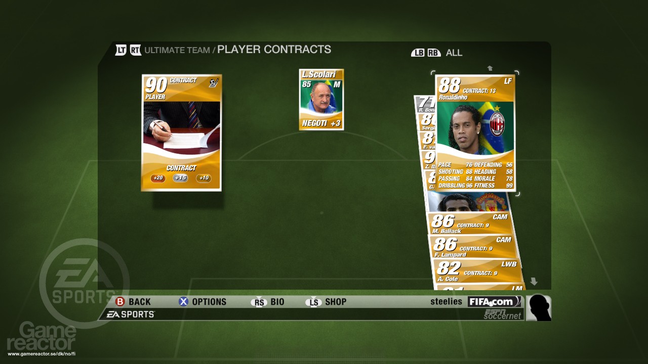 FIFA 09 gets Ultimate Team mode DLC