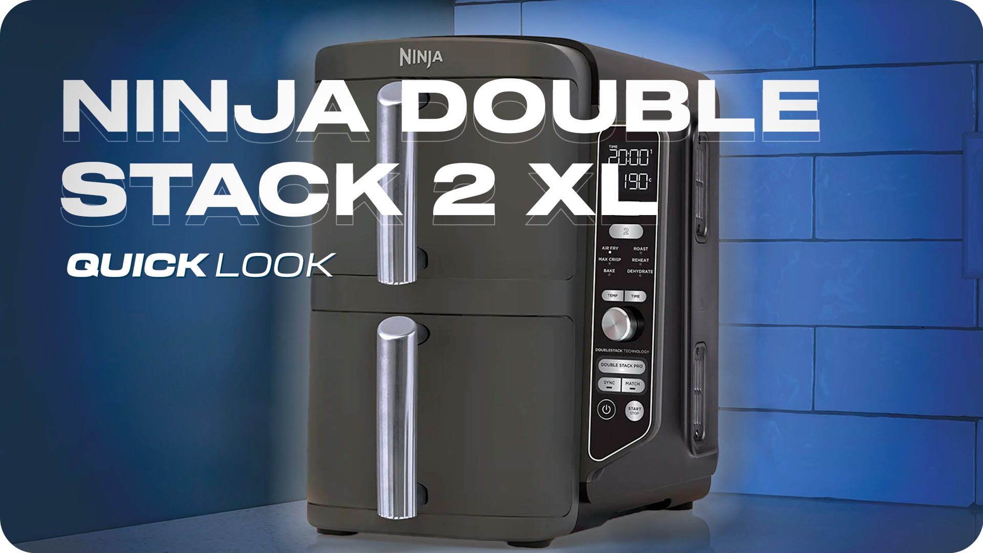 Cook twice as much with half the effort with Ninja's Double Stack 2 XL - - Gamereactor