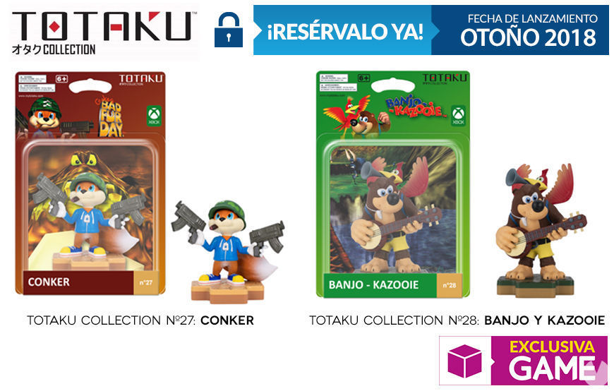 Banjo Kazooie and Conker Totaku figures revealed - Banjo-Kazooie ...