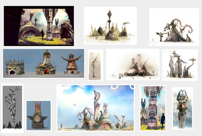 From Dust concept art