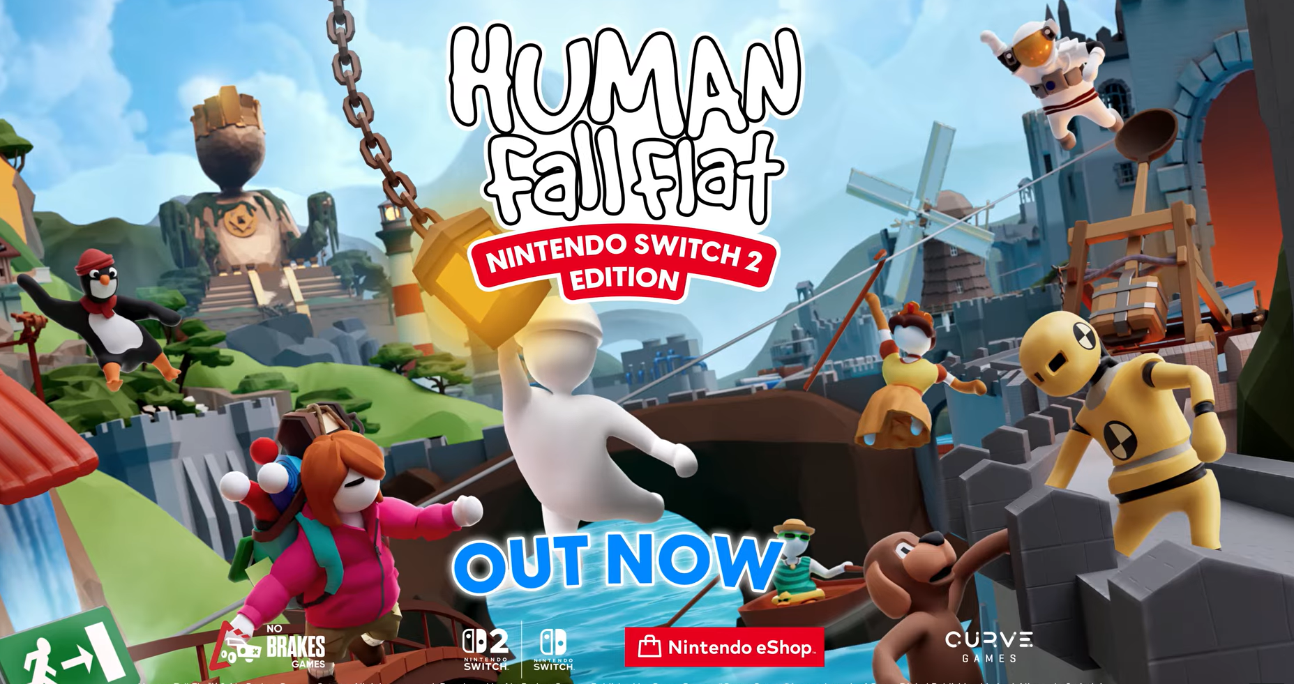 Human Fall Flat's Nintendo Switch 2 Edition is now available