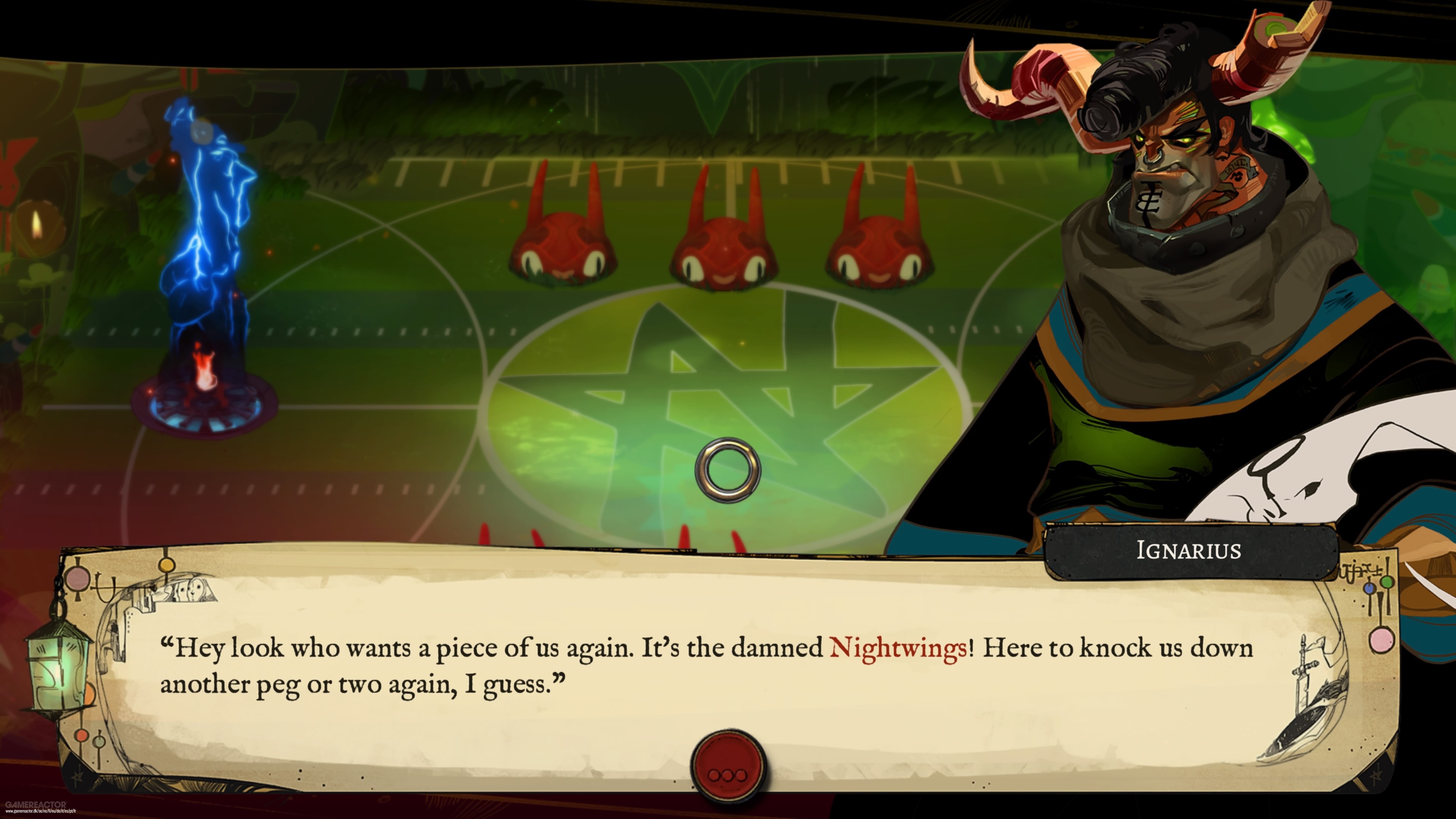 Pyre Review - Gamereactor