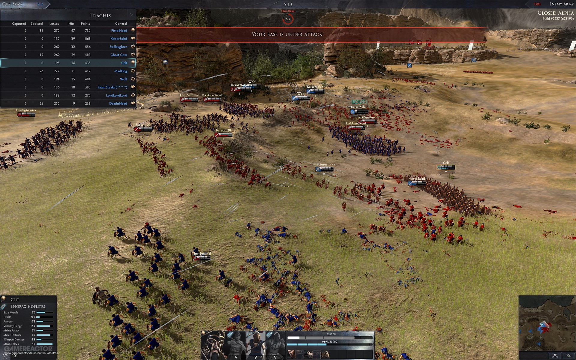 First Total War: Arena gameplay unveiled
