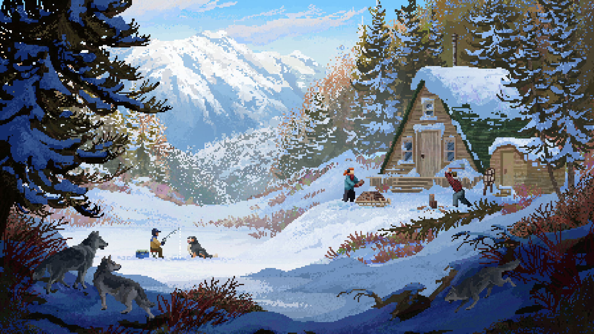 Wild n Chill combines survival, fishing and co-op in the wilderness