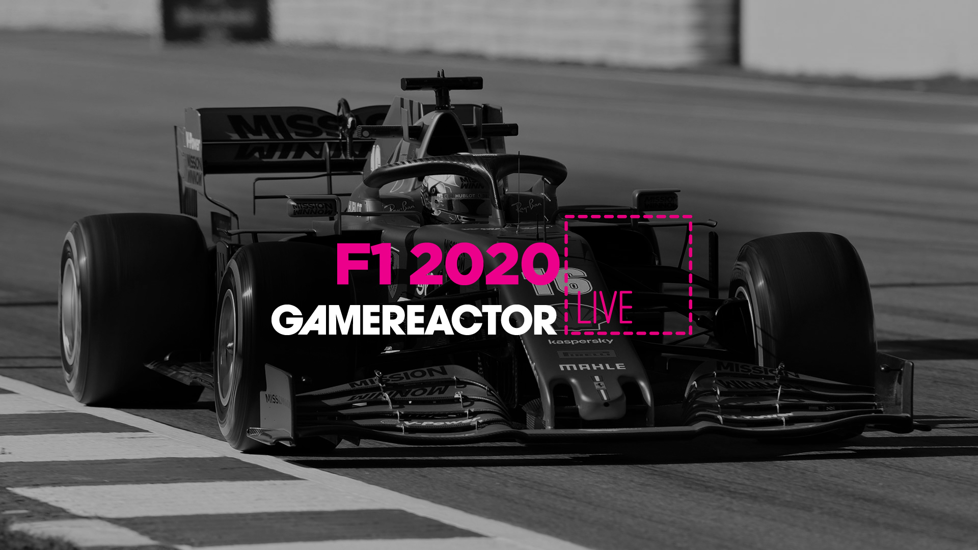 We're speeding onto F1 2020 on today's stream