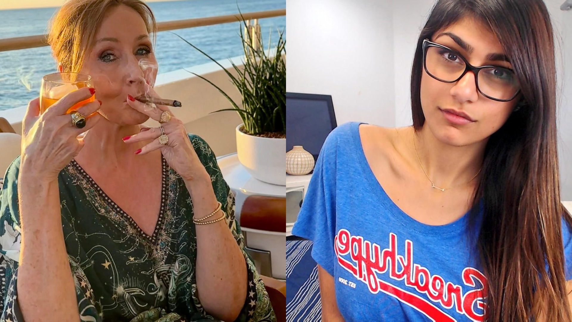 JK Rowling and Mia Khalifa clash on X about politics: "Shut up you ...