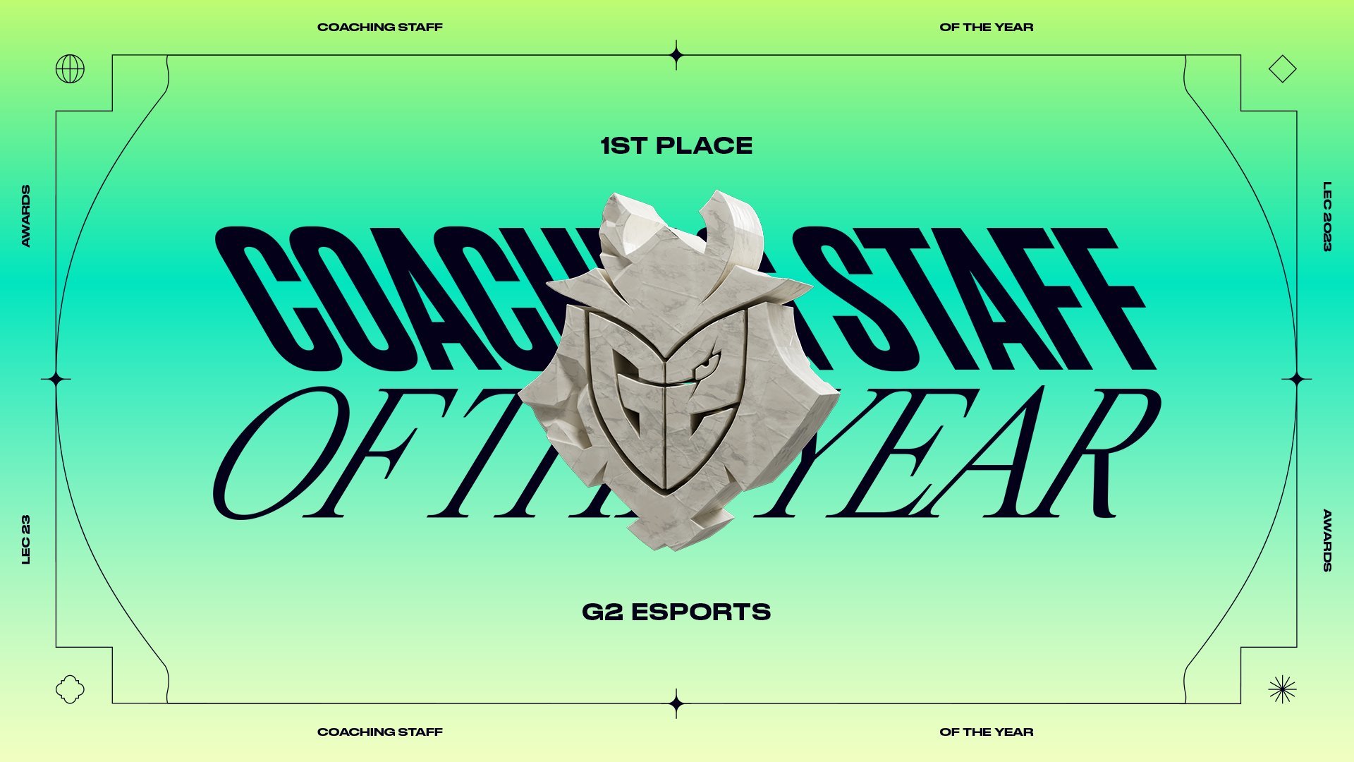 The LEC coaching staff of the year award goes to...G2 Esports - League ...