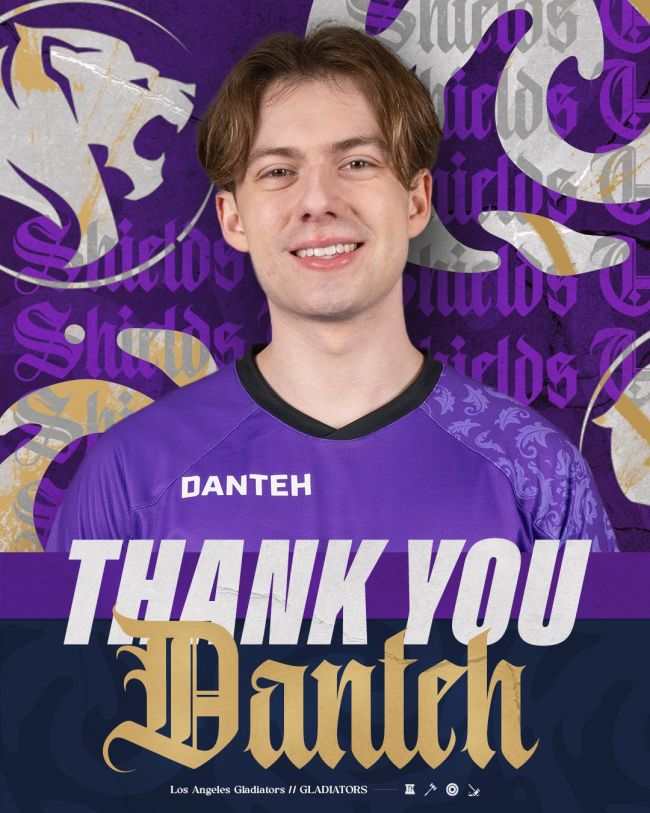 Los Angeles Gladiators release Danteh - Overwatch 2 - Gamereactor