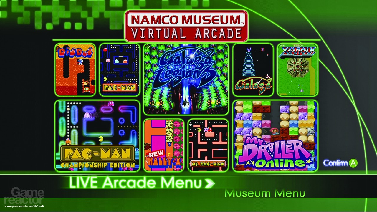 Namco Museum: Virtual Arcade - Gamereactor UK