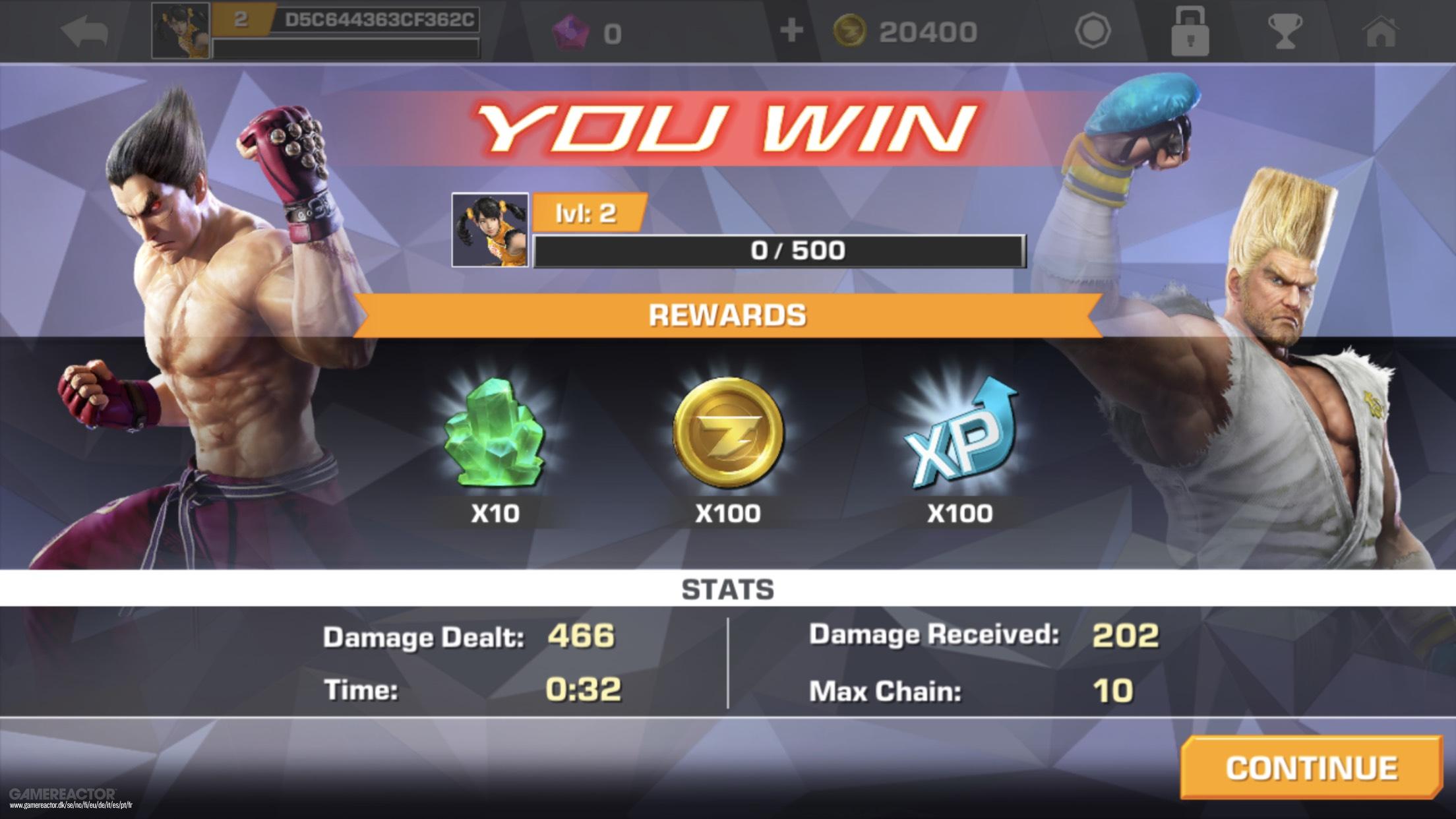 Tekken Mobile - Gamereactor UK