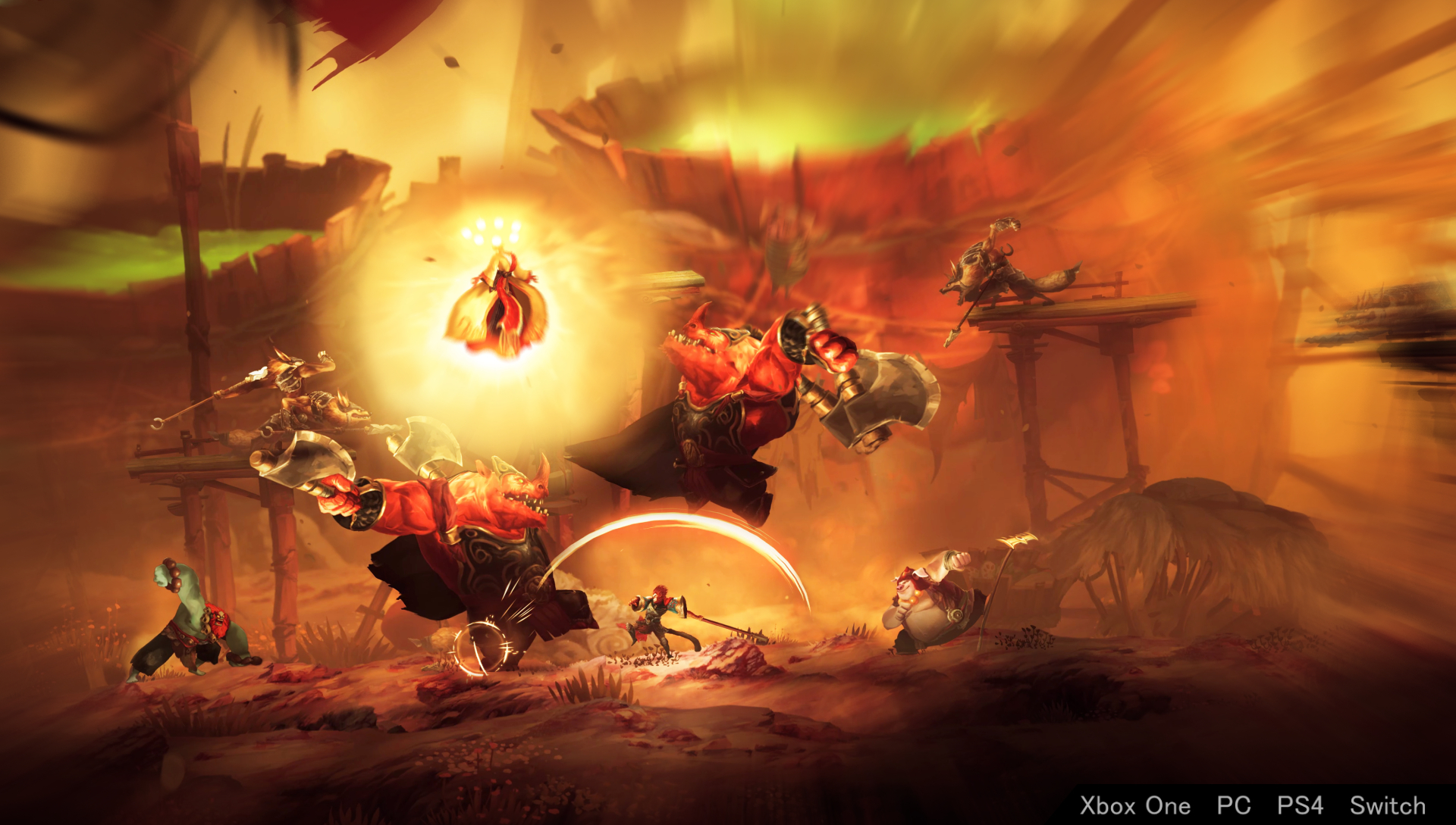 Beautiful 2D platformer Unruly Heroes unveiled