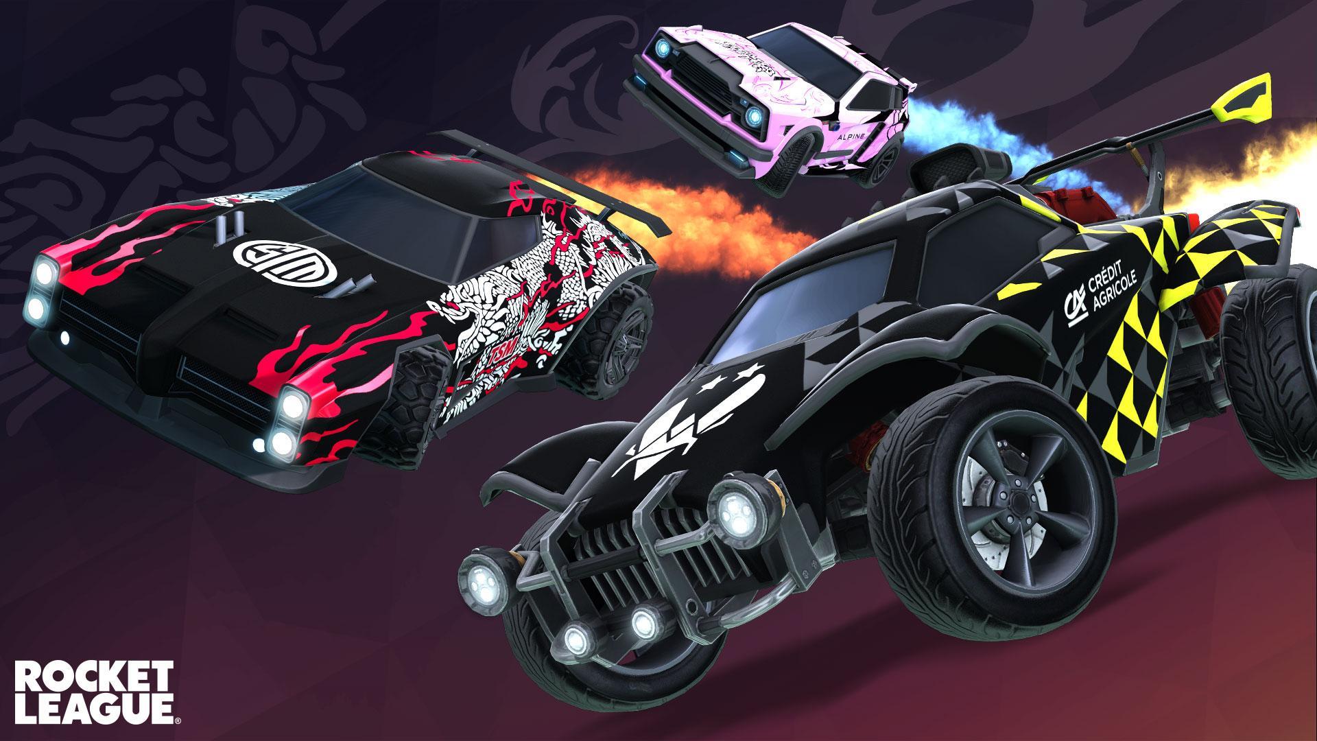 10 new RLCS team skins have been added to Rocket League