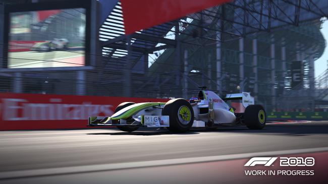 Here are some brand new F1 2018 screens