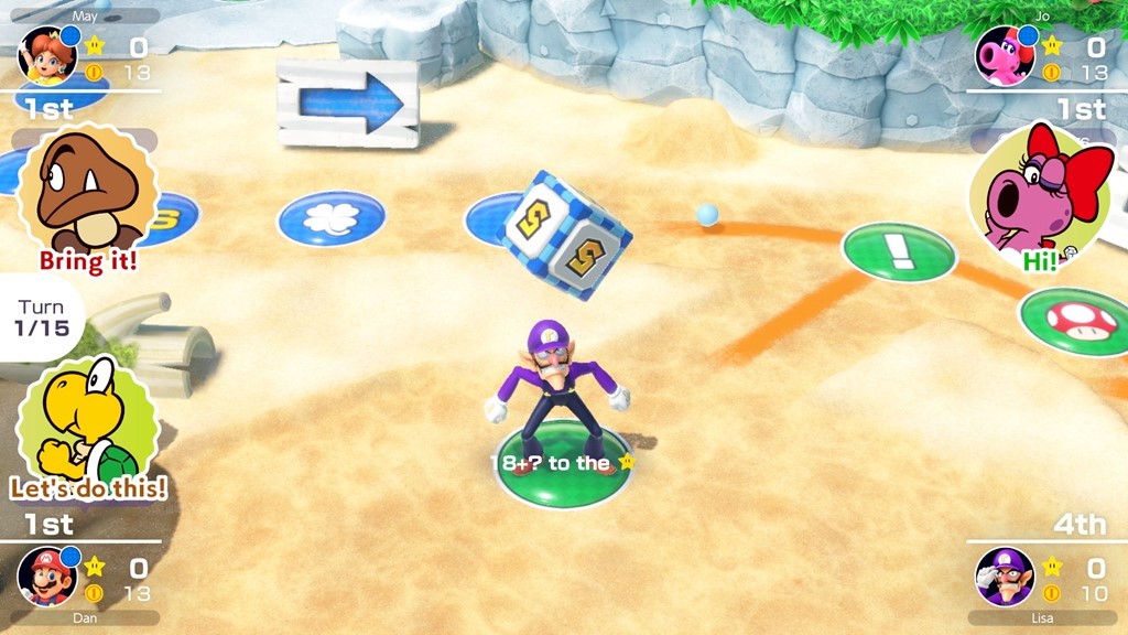 Mario Party Superstars has mini-games with stick rotating