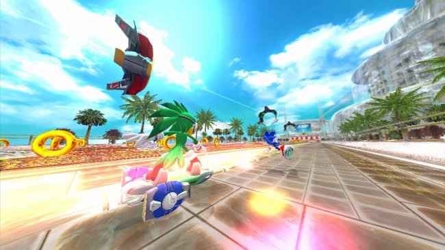 Sonic Free Riders Preview - Gamereactor