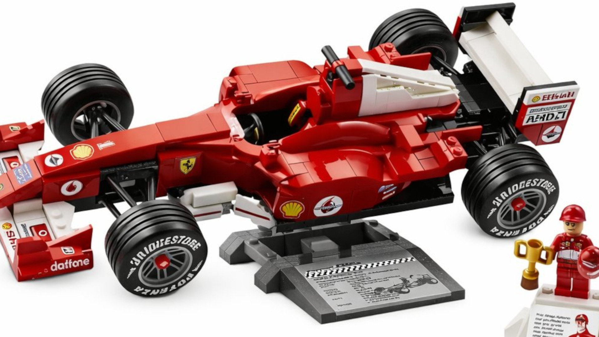 LEGO reveals new Formula 1 car: Michael Schumacher's Ferrari from his ...