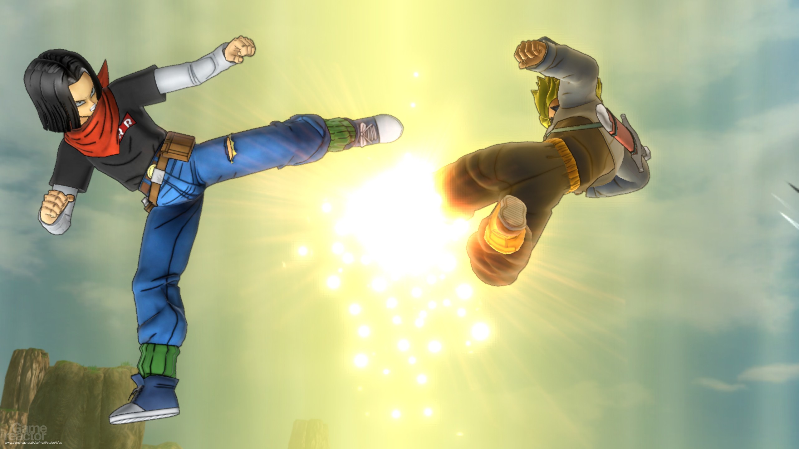Dragon Ball shots punch in - Dragon Ball Z: Ultimate Tenkaichi ...