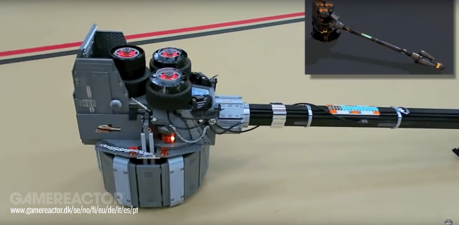 Overwatch weapons gets the Lego treatment