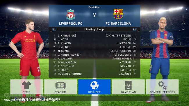 Watch PES 2017 gameplay at Anfield and Signal Iduna Park - Pro ...