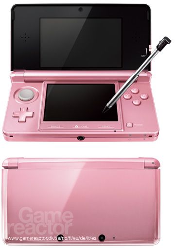 3DS goes pink in Japan - - Gamereactor