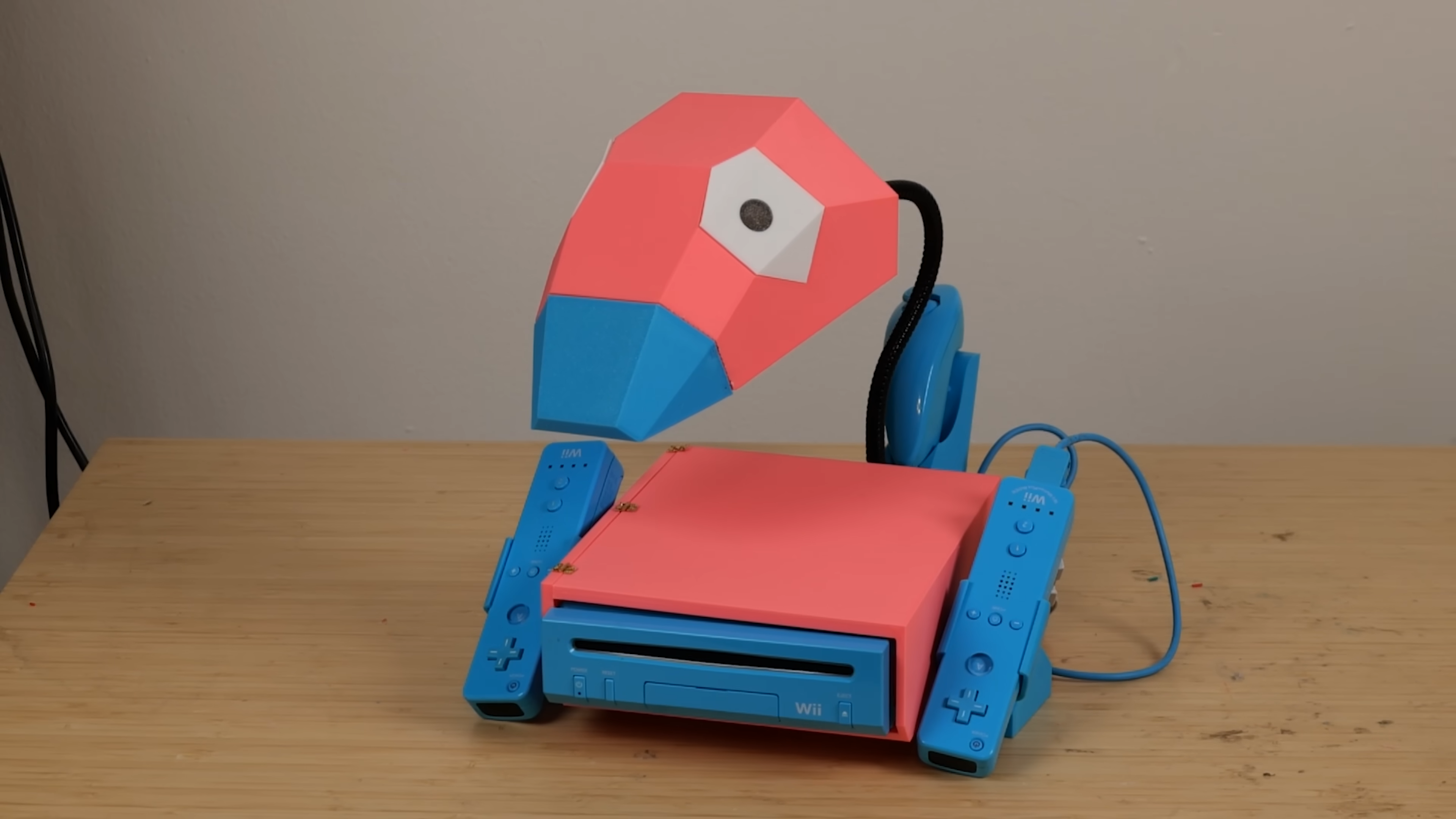 Someone turned a Wii into a Porygon from Pokémon - - Gamereactor
