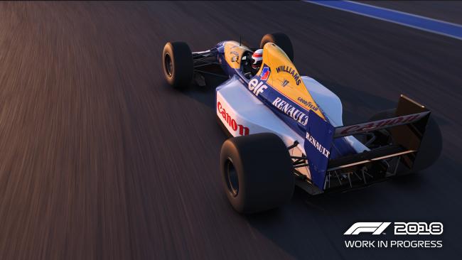 Here are some brand new F1 2018 screens