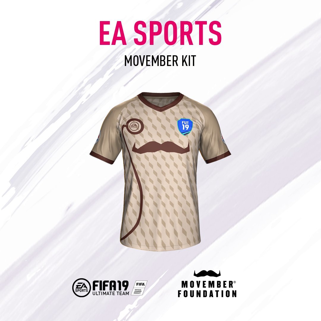 FIFA 19 releases a free Movember kit