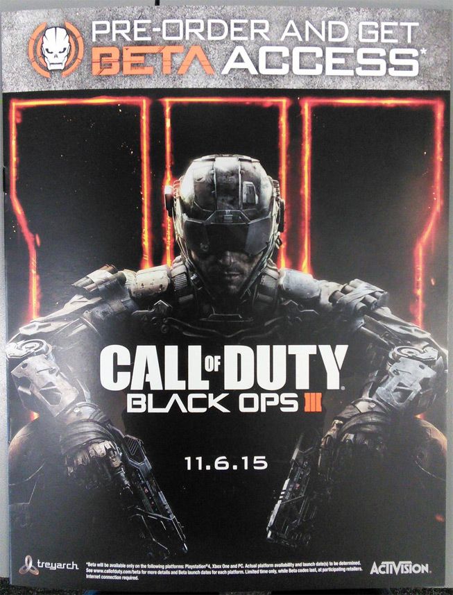 Call of Duty: Black Ops 3 release date outed