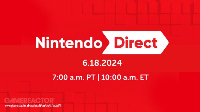 Official: Nintendo Direct planned for today, June 18 - - Gamereactor