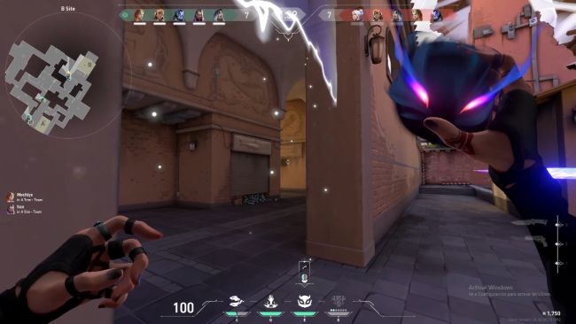 We played with Fade, Valorant's Agent that comes with a game-changing patch