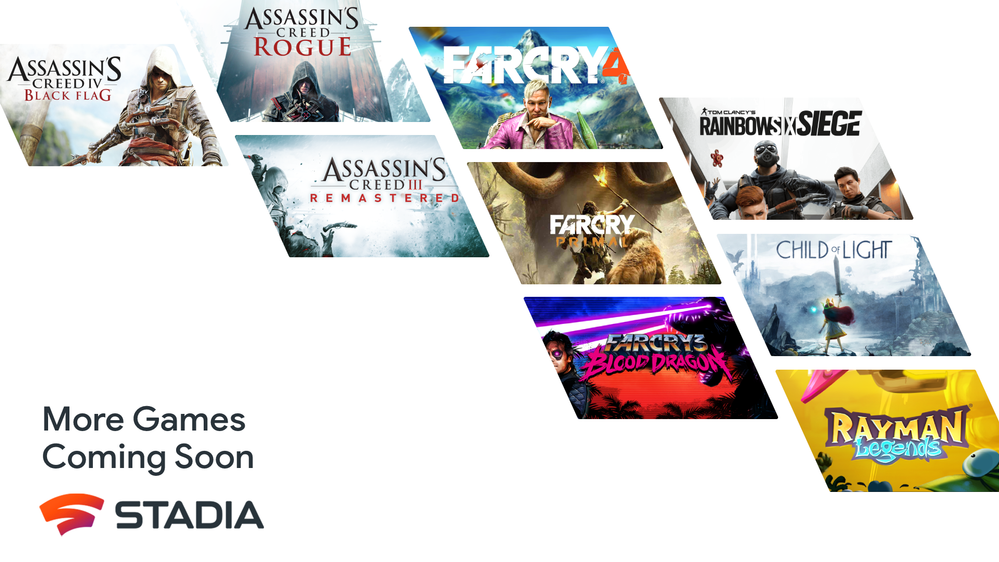 Several classic Ubisoft titles are coming to Google Stadia - Rayman ...