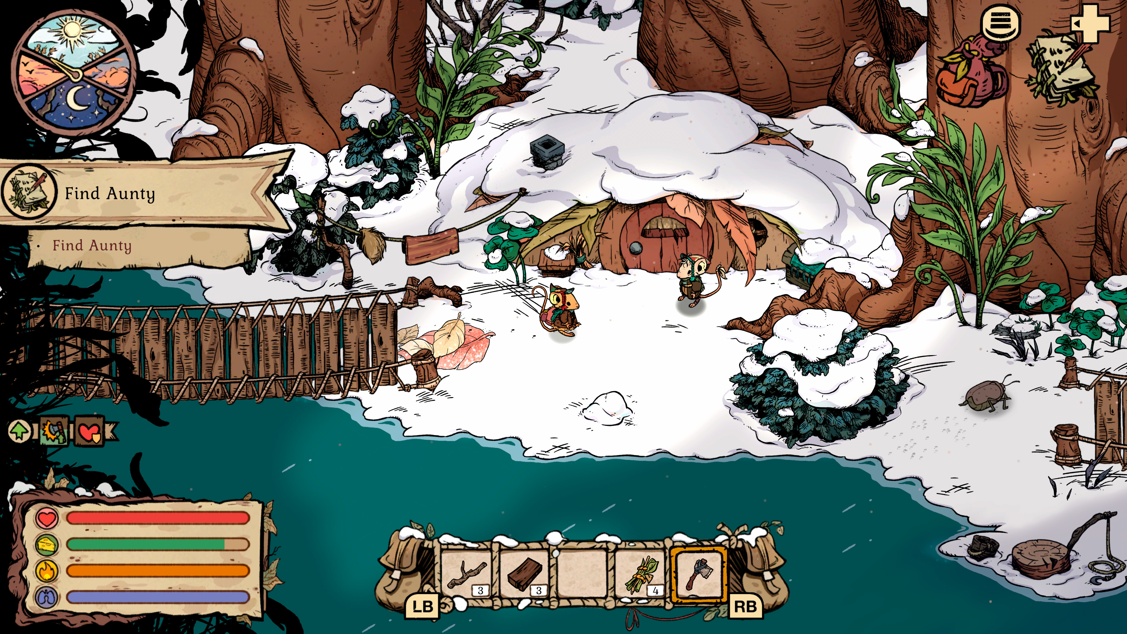 Winter Burrow Review - Gamereactor