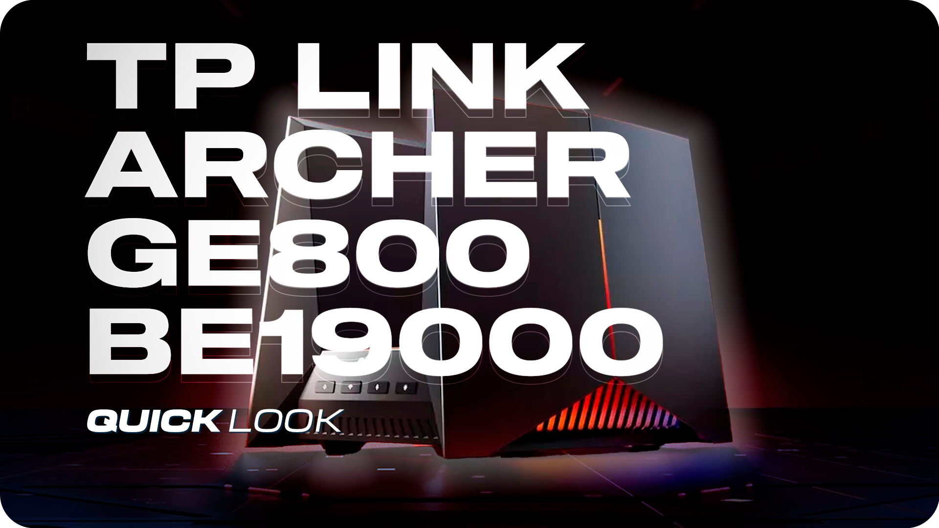 Play at warp speed with TP-Link's Archer GE800 router - - Gamereactor