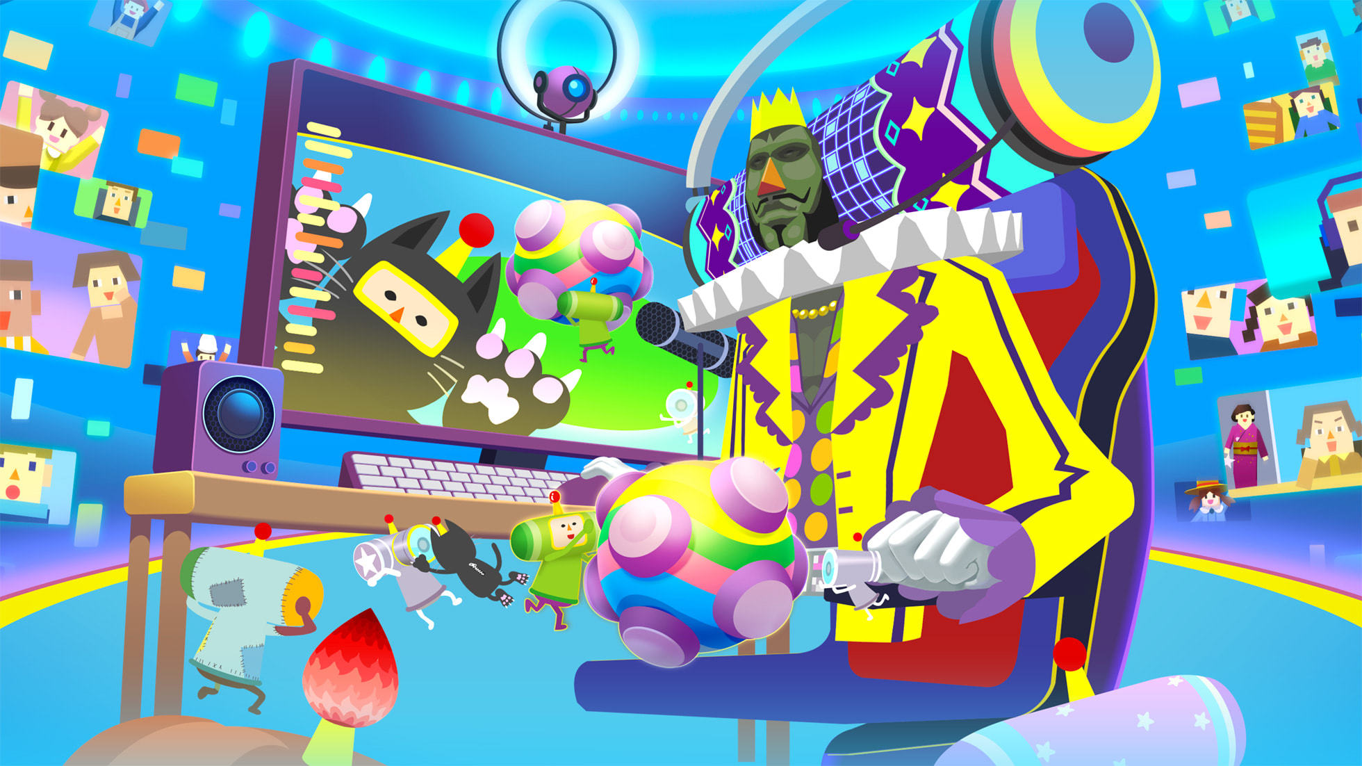 A new Katamari game has been announced... exclusively for Apple Arcade ...