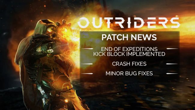 New update for Outriders has now released