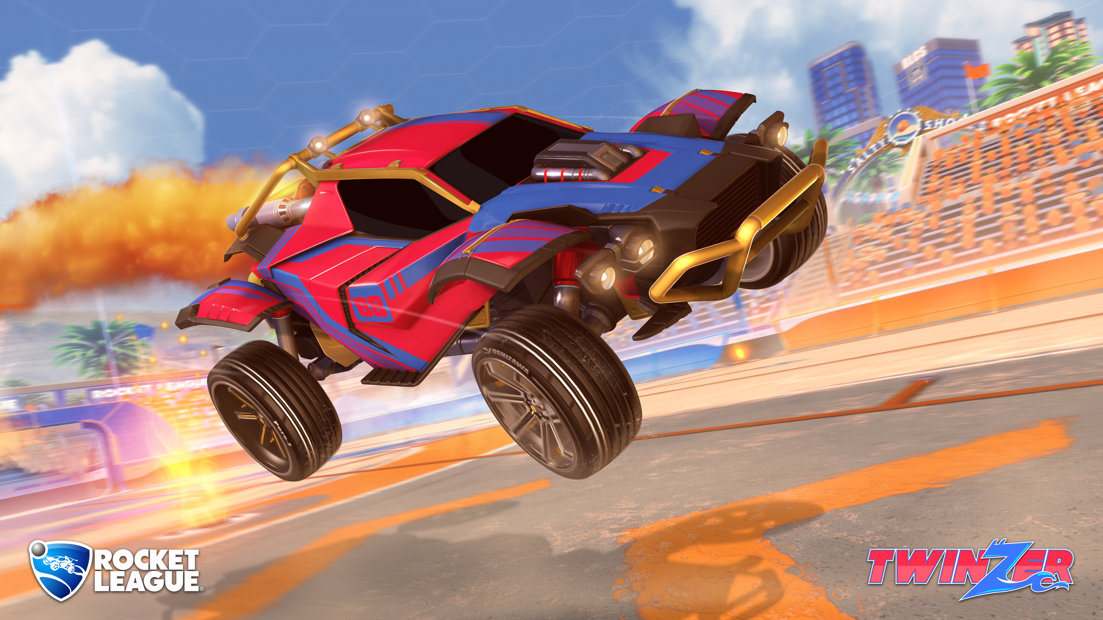 The Salty Shores update is now live in Rocket League