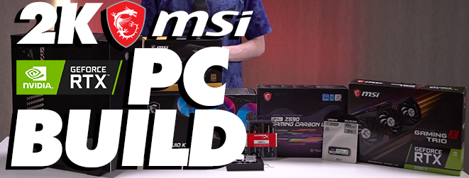 We Build a New MSI 1440p RTX Monster with a 11th gen i9! - - Gamereactor